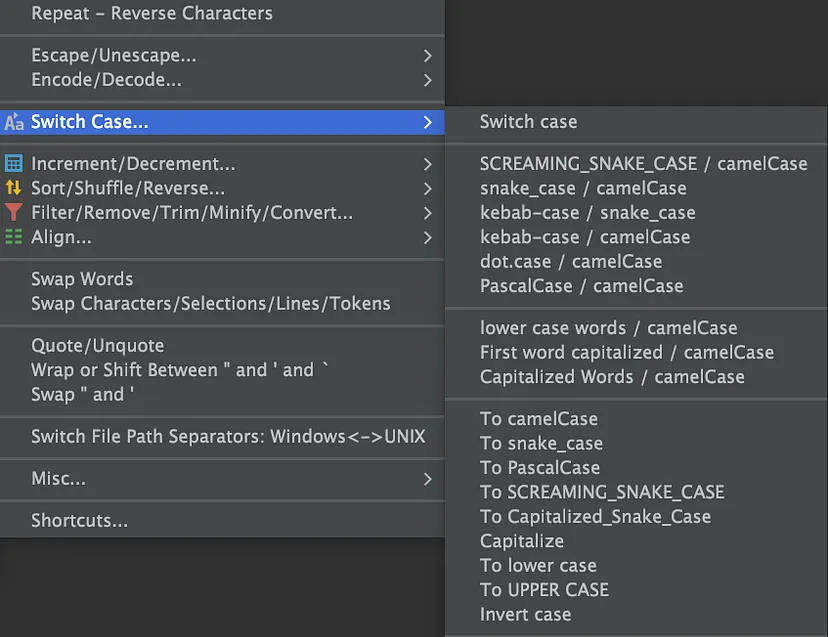 4个杀手级 Pycharm 高效插件_string manipulation-CSDN博客