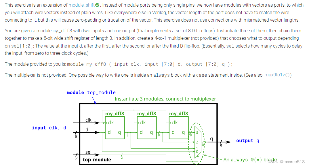 HDLBits刷题记录 Verilog Language—Modules: Hierarchy_overwriting previous definition of module-CSDN博客