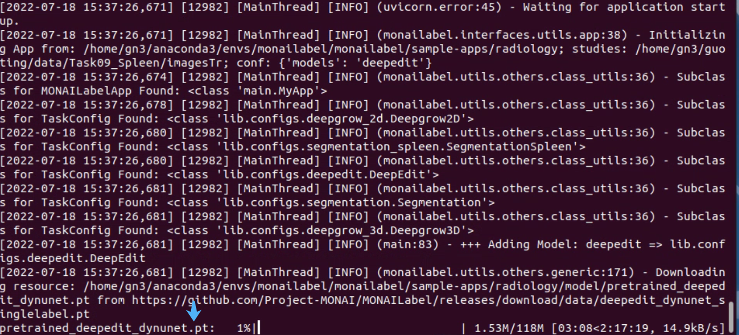 MONAI Label 安装流程及使用攻略_monailabel-CSDN博客