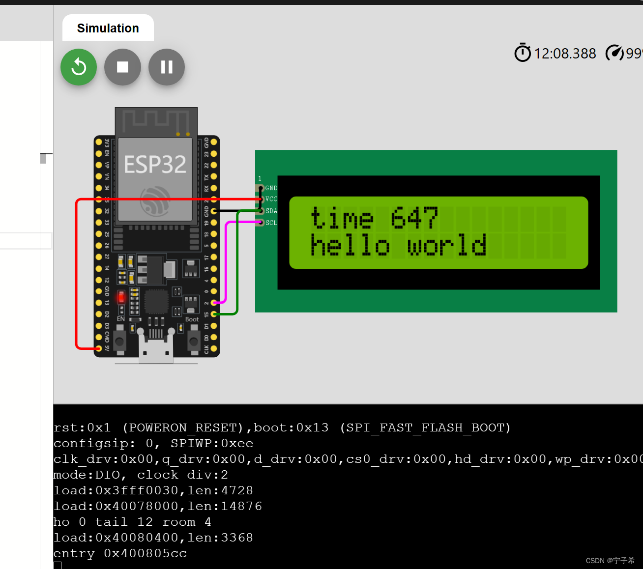 ESP32控制LCD1602_esp32 lcd1602-CSDN博客