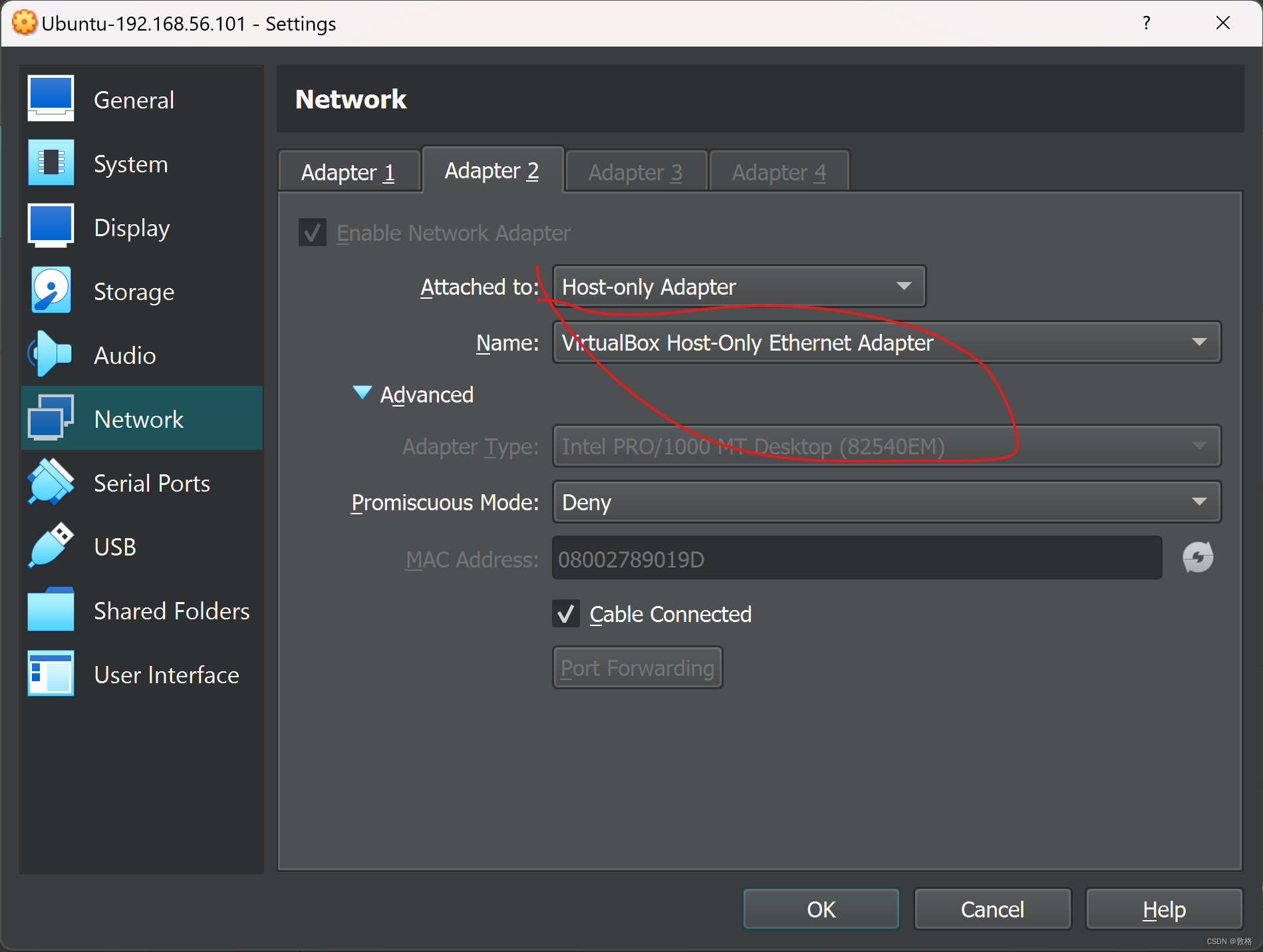 Virtual box 下 Ubuntu 22.04 网络互通/固定IP 配置_virtual box ubuntu 桥接 固定ip-CSDN博客