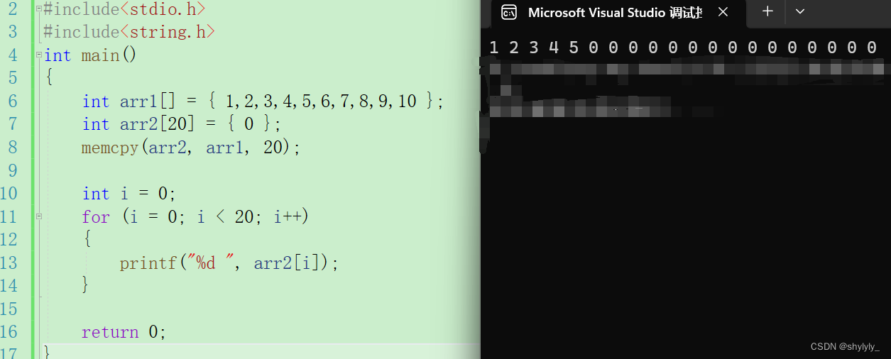 memcpy的模拟实现_vs的memcpy-CSDN博客