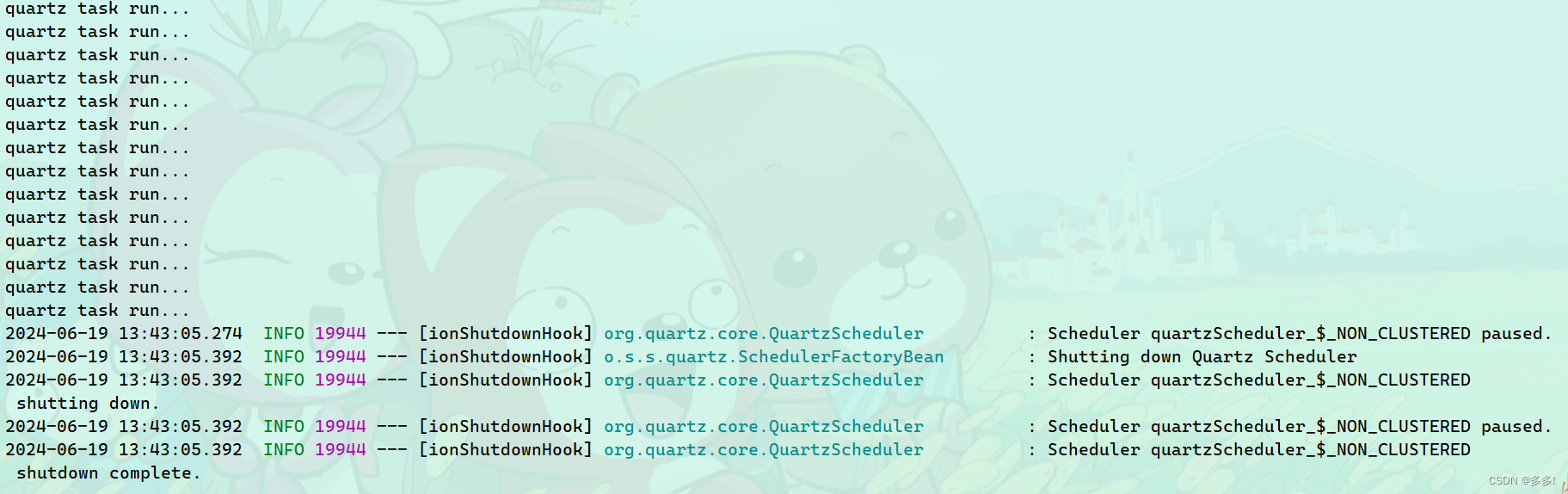Web后端Javaee企业级开发之定时任务 Springboot整合任务框架Quartz和Task详解_后端定时任务-CSDN博客