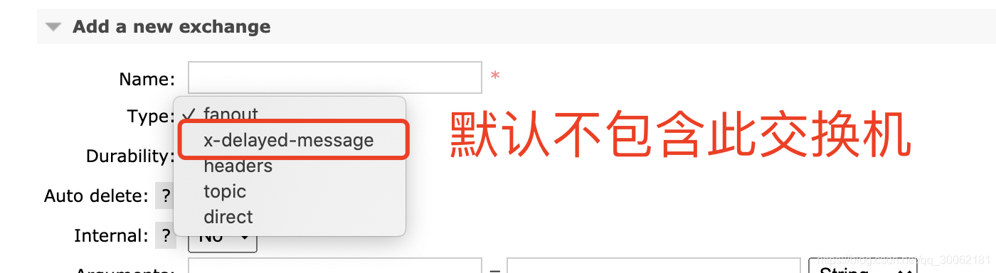 rabbitmq 启动报错 unknown exchange type ‘x-delayed-message‘_unknown exchange type 'x-delayed-message ...