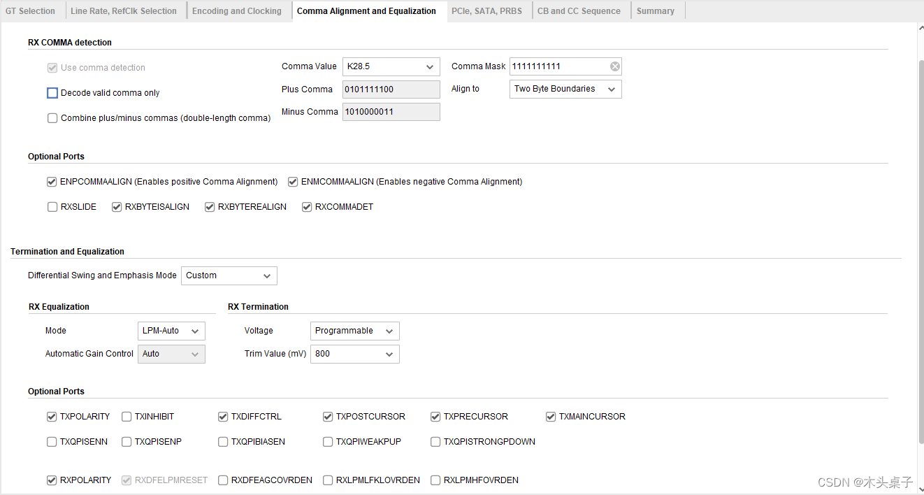 7 series FPGAs Transceivers Wizard IP使用-CSDN博客