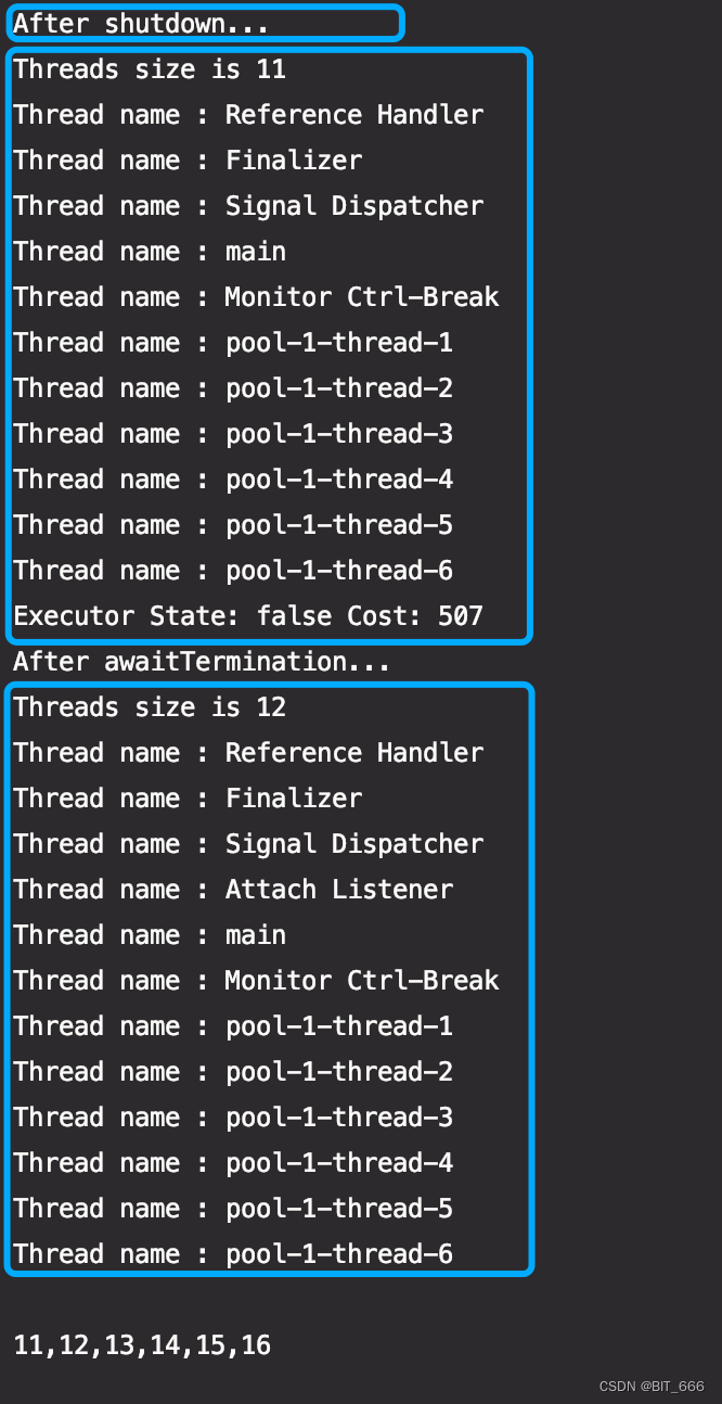 Executor - Shutdown、ShutdownNow、awaitTermination 详解与实战_executor.awaittermination-CSDN博客