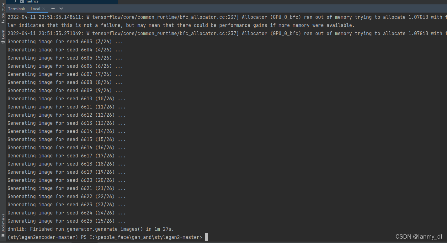stylegan2论文代码复现超详细_stylegan2复现-CSDN博客