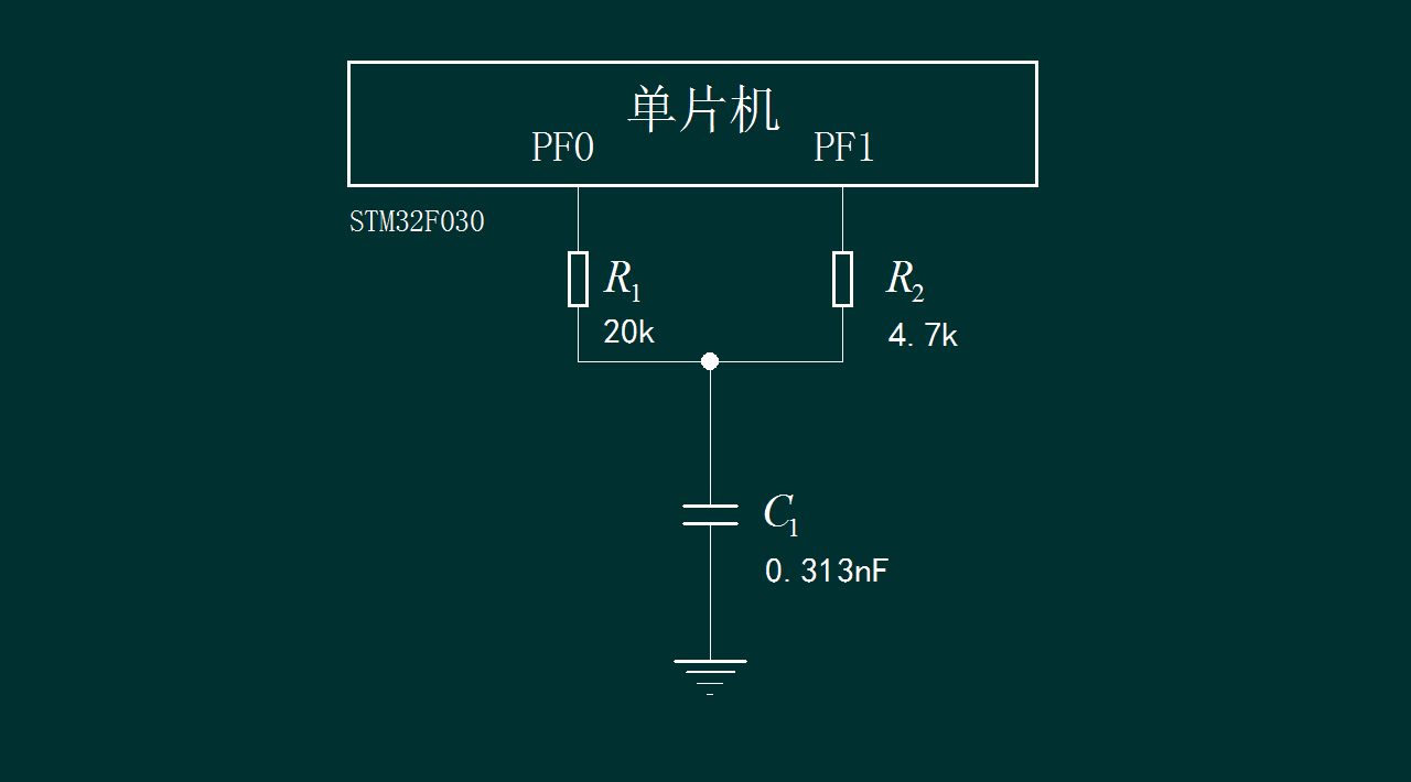 STM32F030K6单片机IO口电阻测量实验-CSDN博客