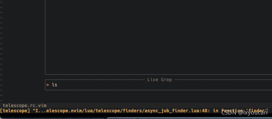 telescope.nvim无法文本搜索的解决办法_nvim telescope-CSDN博客