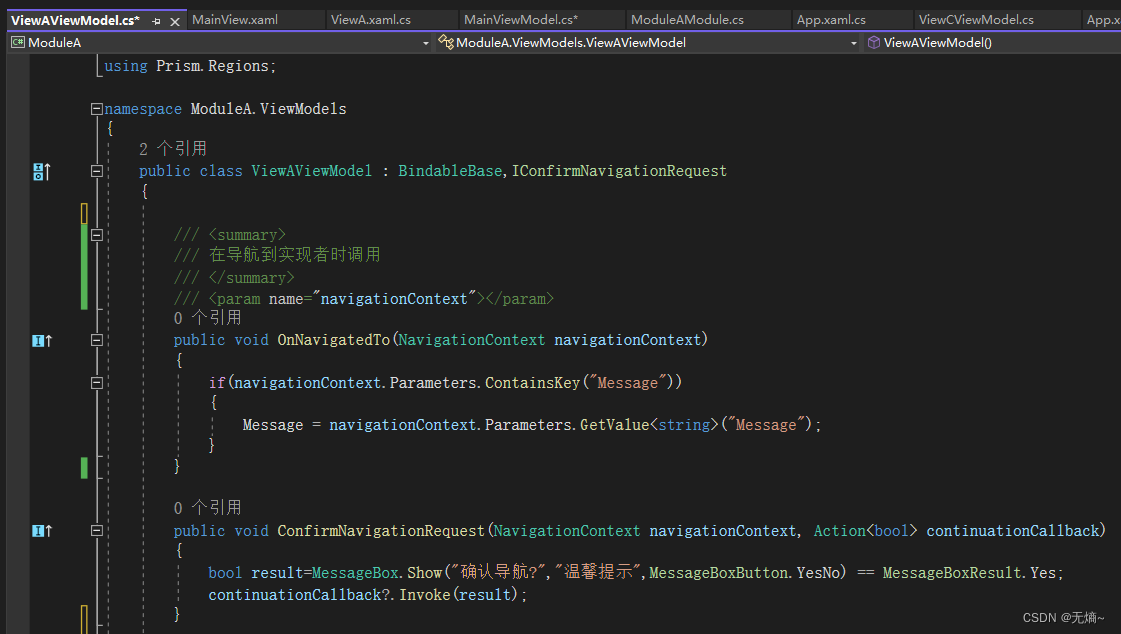 WPF .Net6中使用Prism_wpf net6.0-CSDN博客