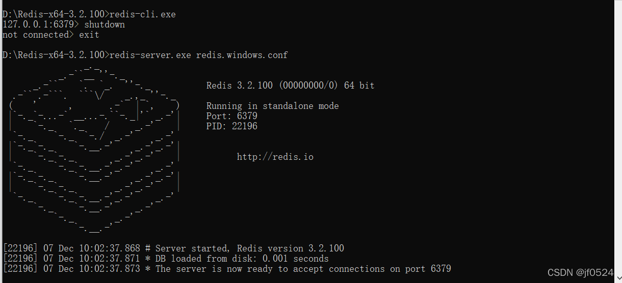 redis安装后启动报redis-server.exe redis.windows.conf-CSDN博客