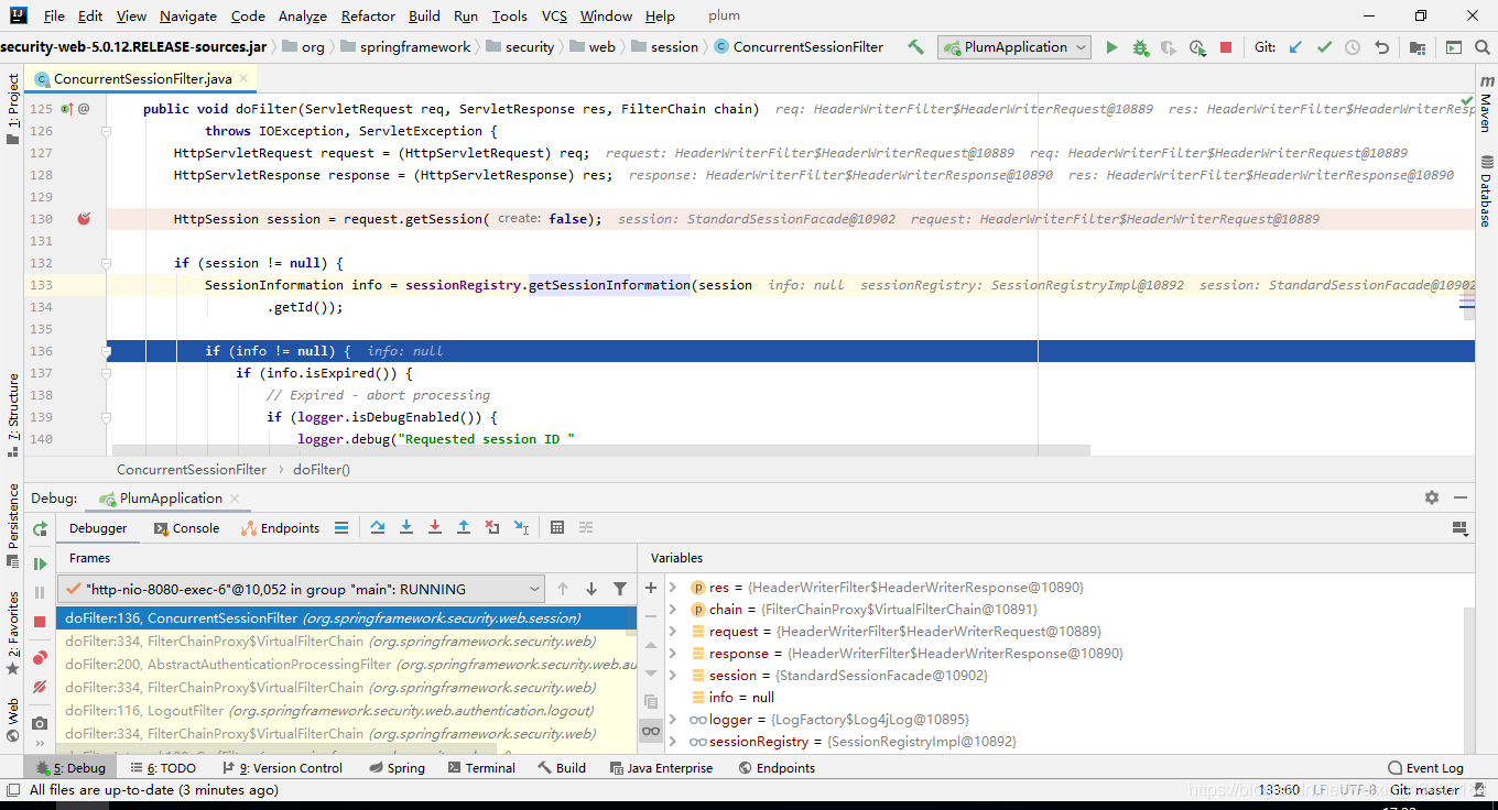 关于Spring Security自定义UsernamePasswordAuthenticationFilter后用户并发控制无效 ...
