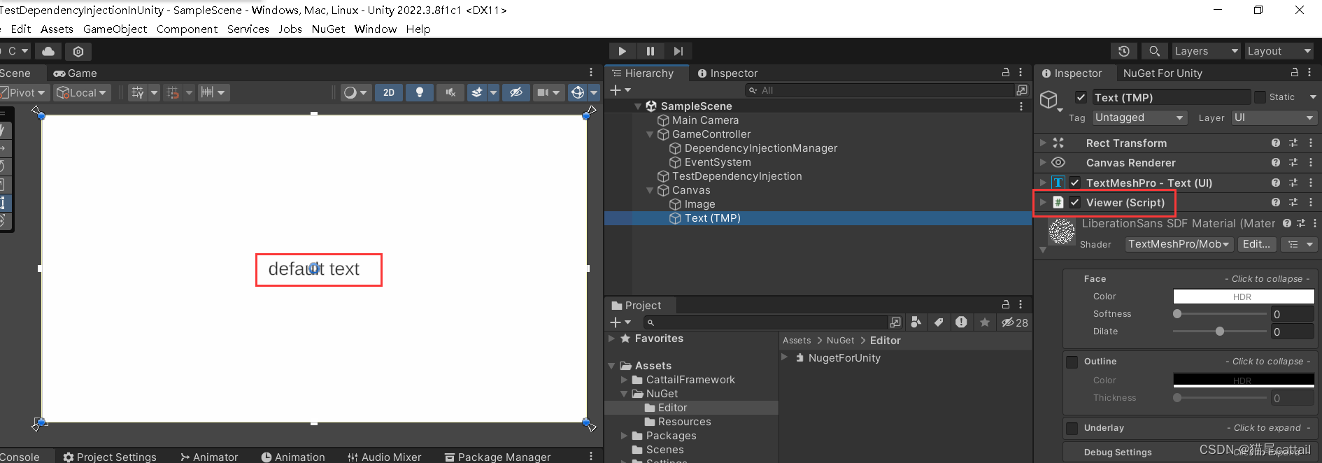 【Unity Code】Unity C# 使用微软 DependencyInjection 库实现依赖注入实验_using microsoft.extensions ...