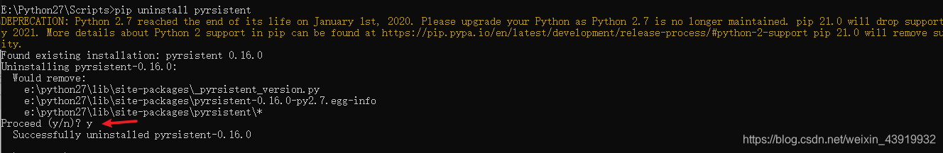 CryptographyDeprecationWarning: Python 2 is no longer supported by the Python core team. Support ...