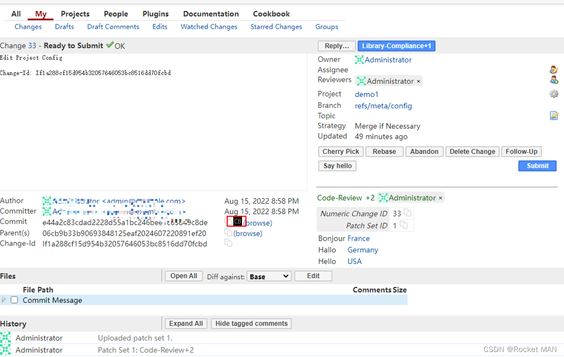 Gerrit的使用_gerrit添加用户-CSDN博客