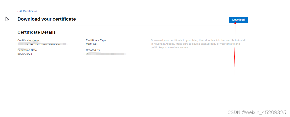 mdm 推送证书制作教程_mdm csr-CSDN博客