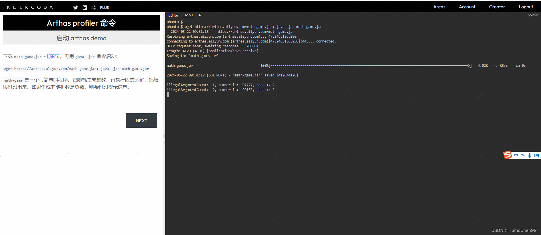 在线训练场killercoda推荐（arthas、k8s在线训练，国外免费的）-CSDN博客