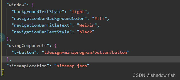 微信小程序在TS模板下引入TDesign组件_tdesign-miniprogram-CSDN博客