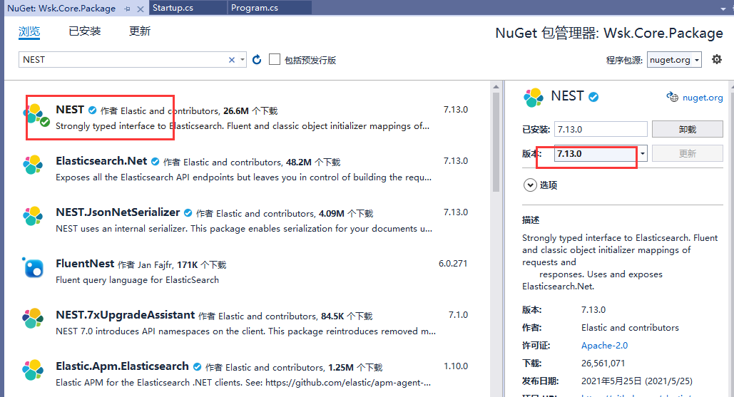 十三、.net core（.NET 6）搭建ElasticSearch(ES)系列之dotnet操作ElasticSearch进行存取的方法...-CSDN博客