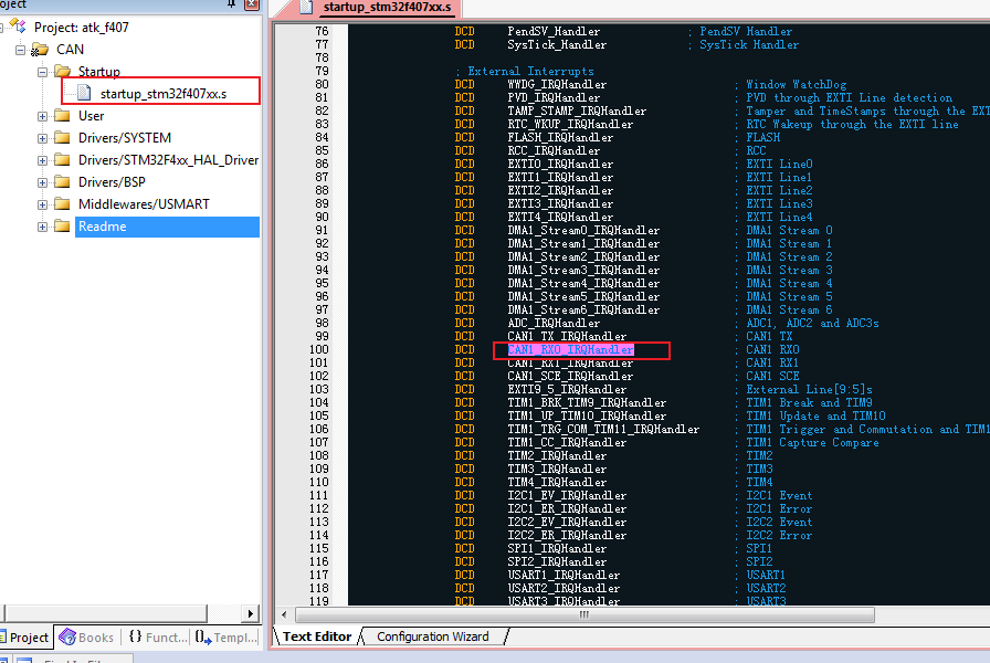 stm32f407单片机上通过HAL库实现can总线数据的收发_stm32 获取can报文的数据-CSDN博客