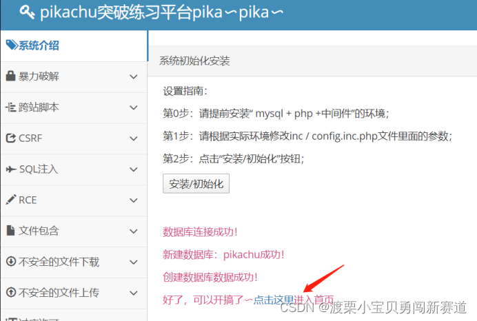 PHP、Apache环境中部署pikachu（渡栗的学习笔记）_php搭建pikachu-CSDN博客