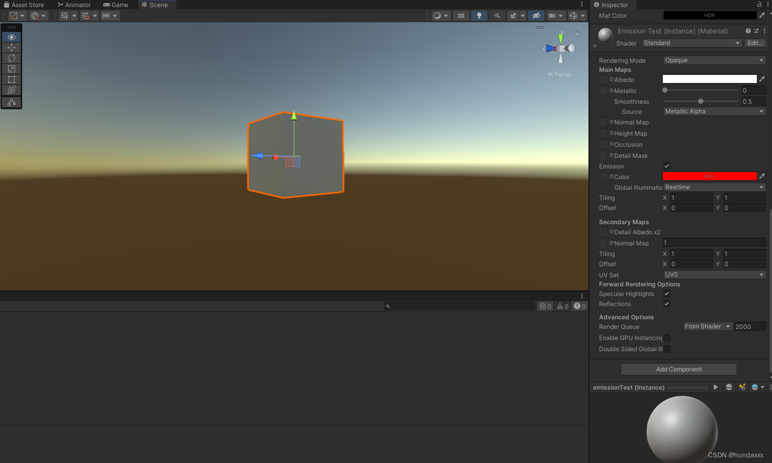 解决EnableKeyword(“_Emission“)运行状态不起作用-CSDN博客