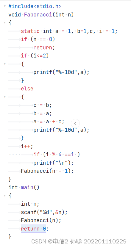 C语言作业：Fibonacci数列与复数运算-CSDN博客