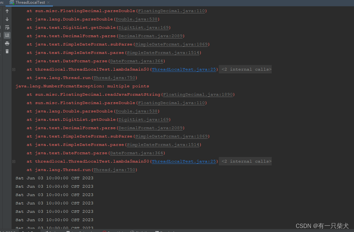 【JUC基础】14. ThreadLocal_threadlocal 初始化-CSDN博客