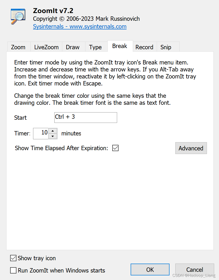 屏幕画笔工具--ZoomIt-CSDN博客