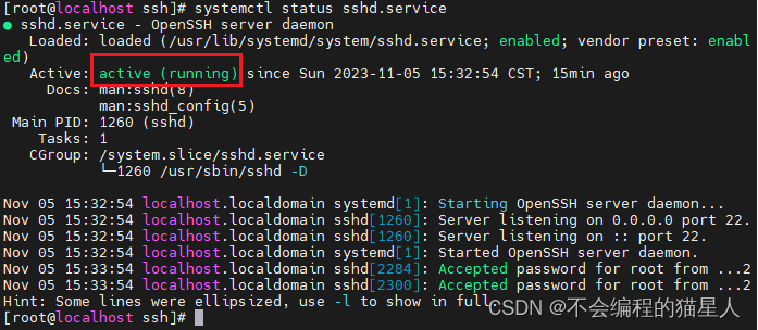 SSH服务详解：基础配置、命令与免密登录-CSDN博客