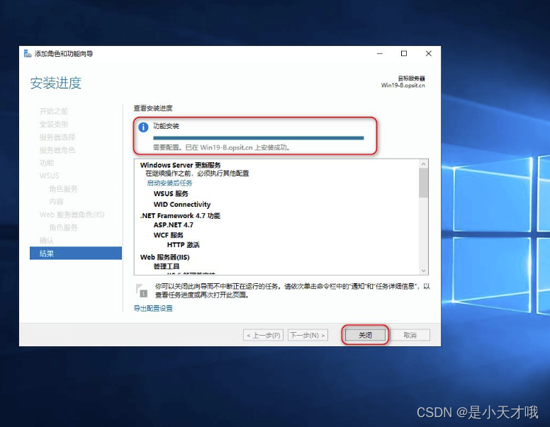 windows server服务-WSUS服务搭建_wsus补丁服务器-CSDN博客