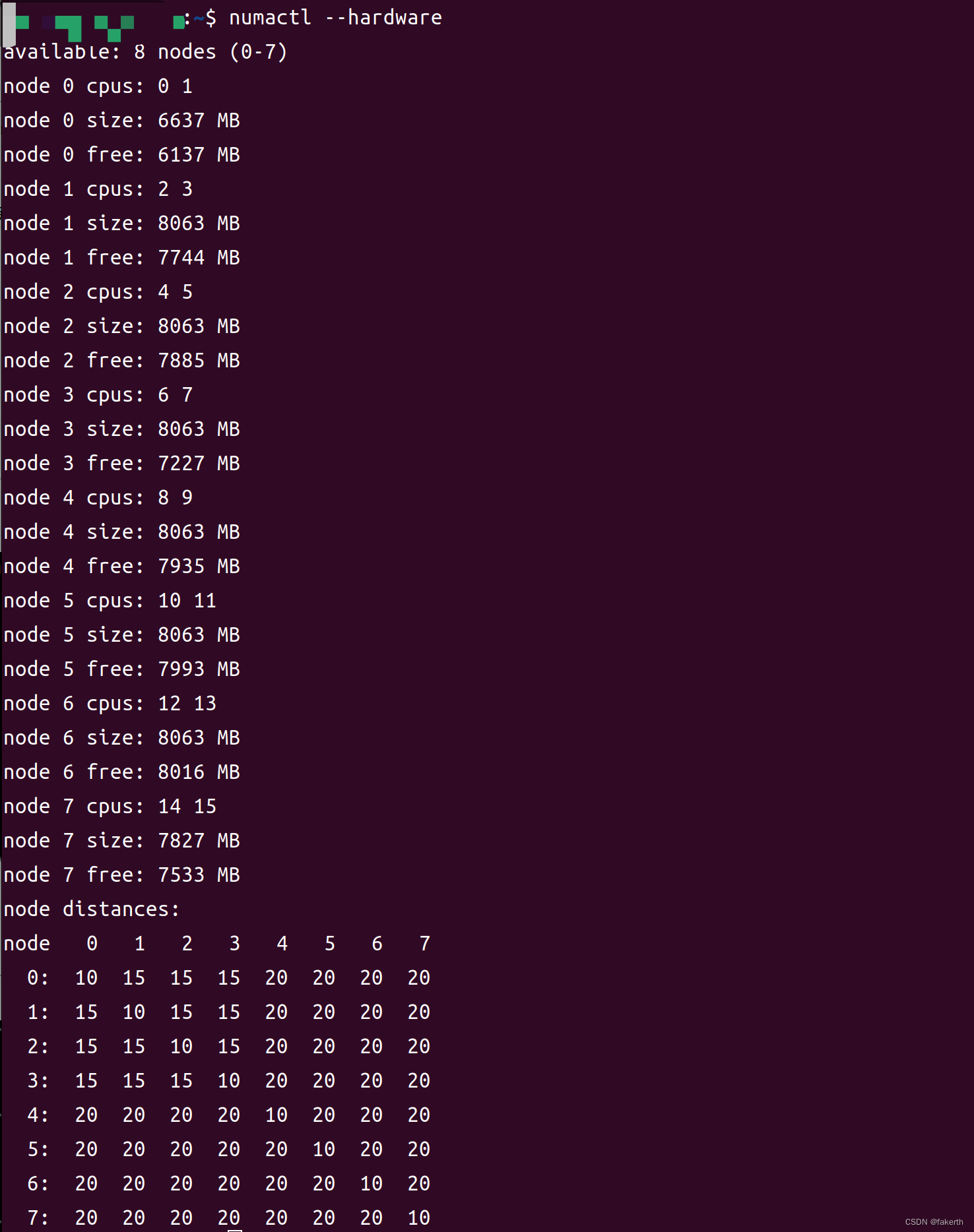 NUMA架构-CSDN博客