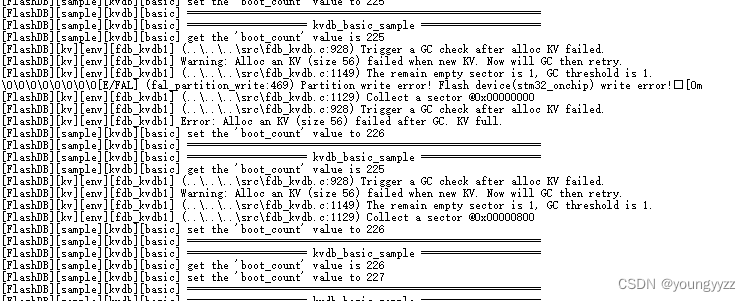 flashdb之kvdb的gc过程实验_trigger a gc check after alloc kv failed.-爱代码爱编程