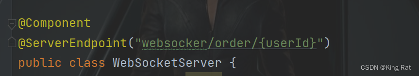 springboot整合websocket，启动时报错，java.lang.IllegalArgumentException: Path must start with ‘/‘和A ...