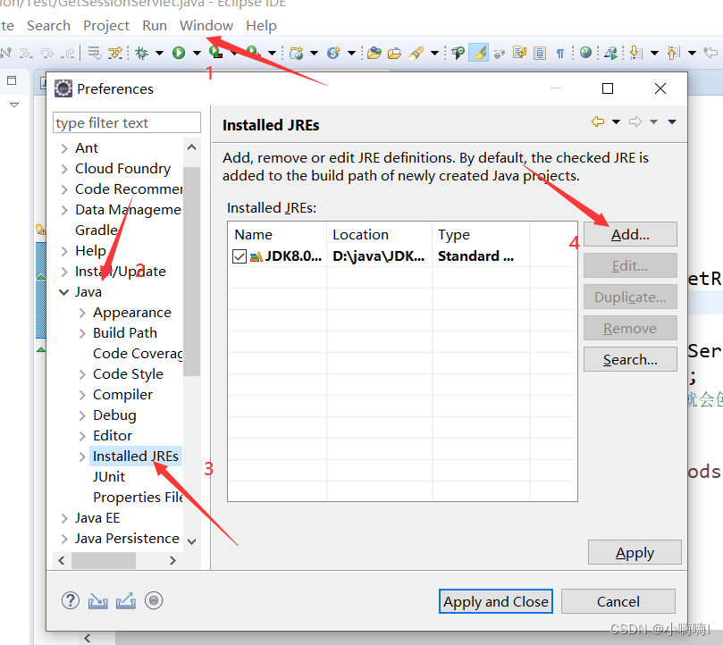 Eclipse配置apache-tomcat-8.0.46-windows-x64_eclipse apache tomcat v8.0的包-CSDN博客