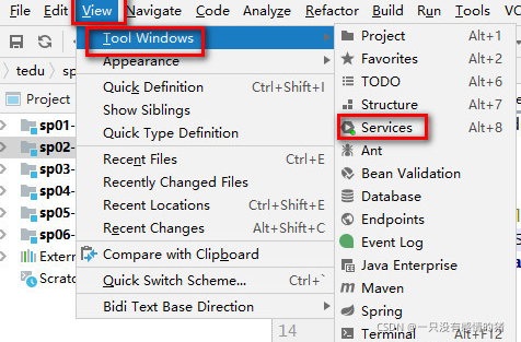 IDEA2021/2020 Run Dashboard的打开方法_run dashboard 怎么点出来-CSDN博客