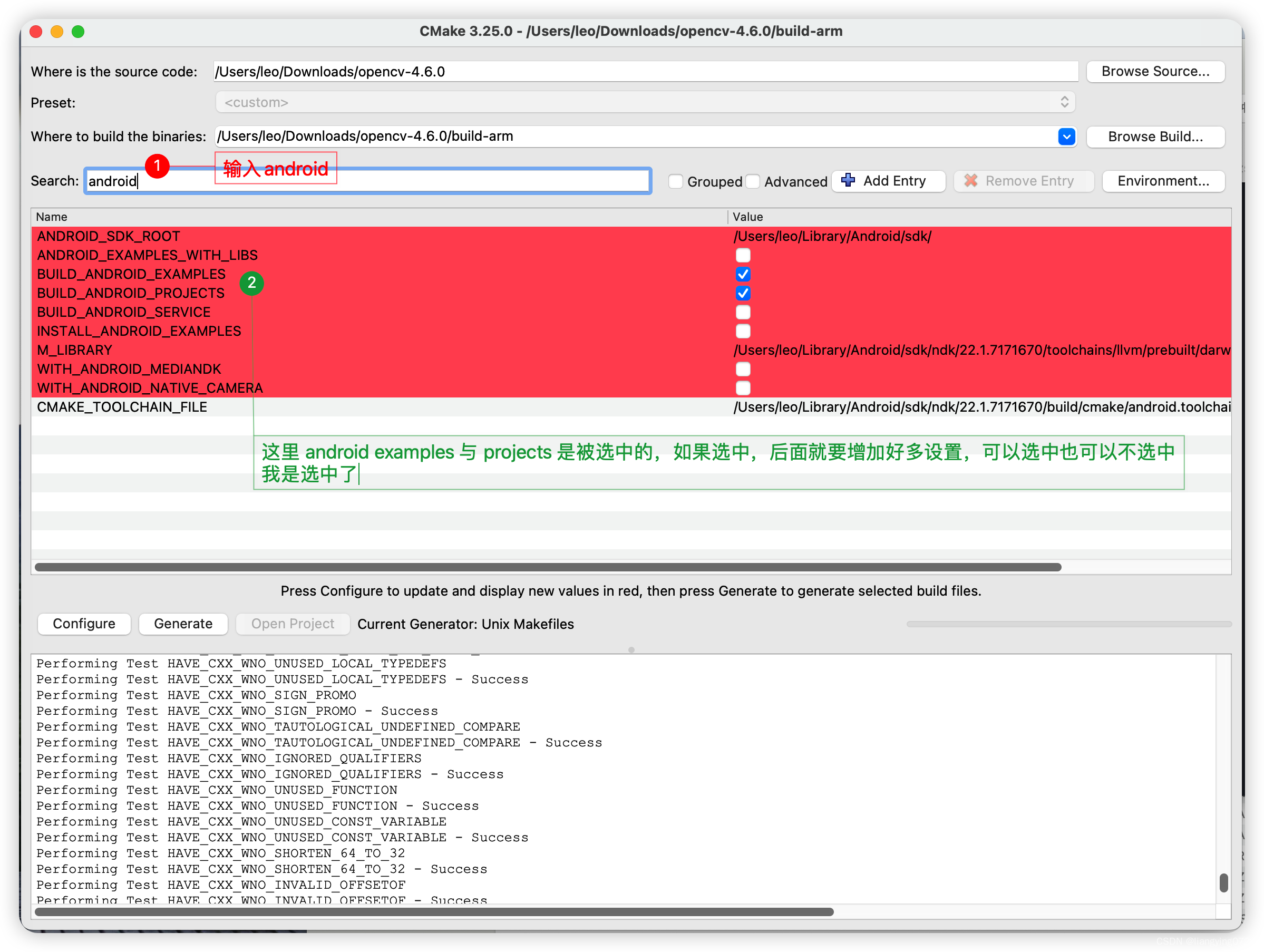【超详细】mac 交叉编译opencv4.6.0 with opencv-contrib for android_mac android 配置opencv-CSDN博客