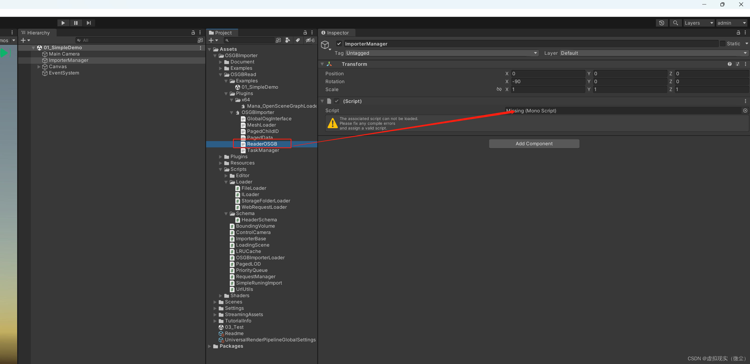 Unity倾斜摄影开发-Unity加载3mx、osgb格式的倾斜摄影模型_osgbimporter-CSDN博客