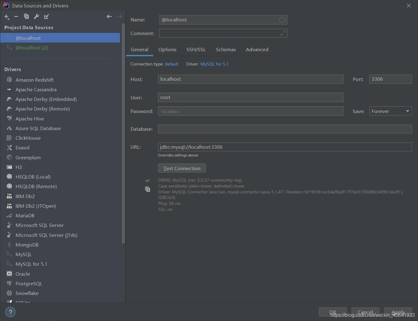 Intellij Idea配置连接mysql 数据库idea Mysql For 51 Csdn博客