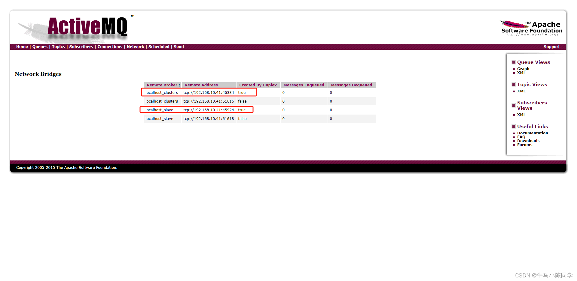 ActiveMQ + MQTT 集群搭建（虚机版本） + Springboot使用配置_activemq mqtt-CSDN博客