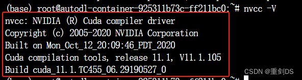 nvcc -V和nvidia-smi的关系-CSDN博客
