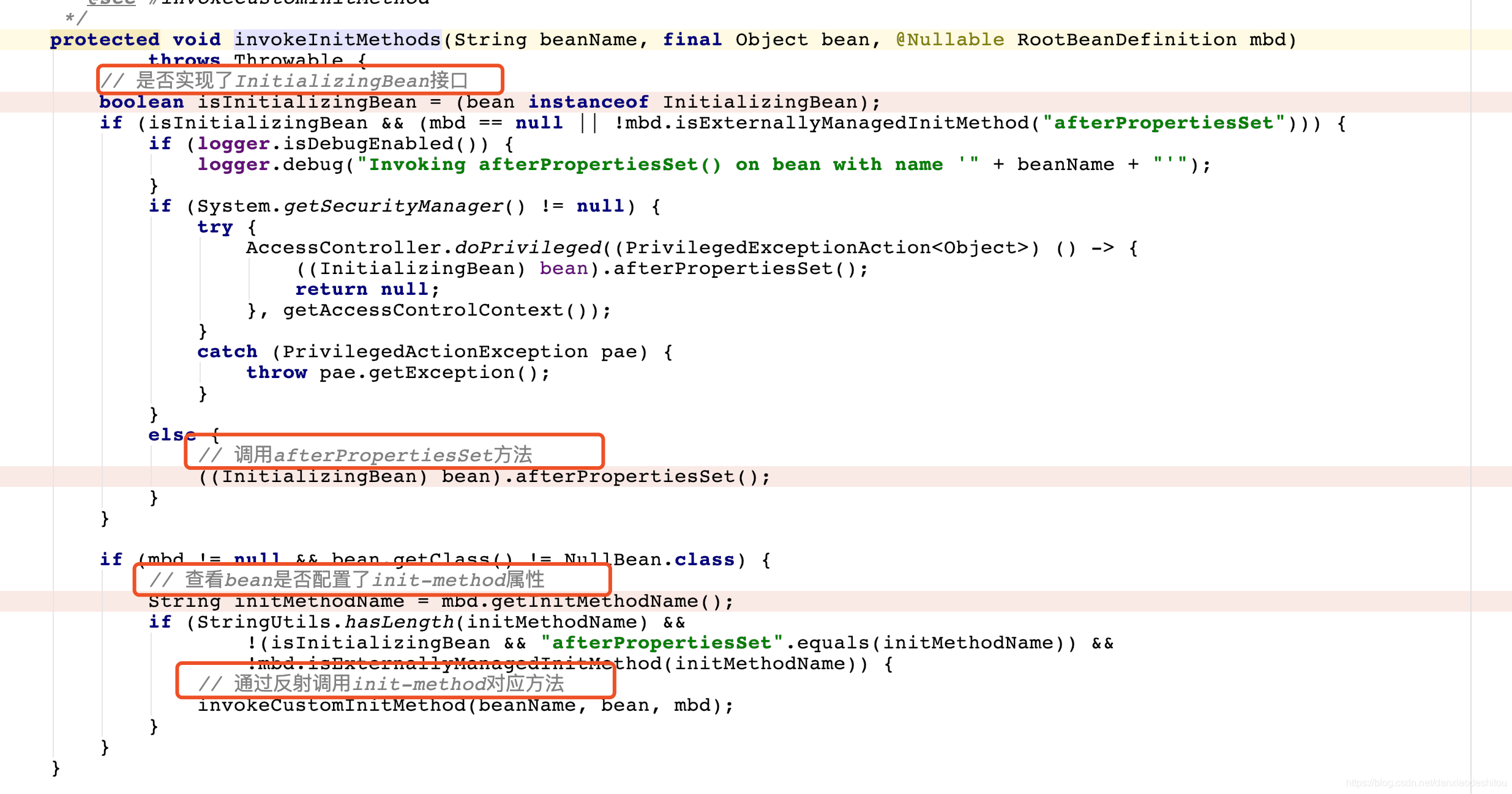 Spring中对InitializingBean接口的使用_implements initializingbean-CSDN博客