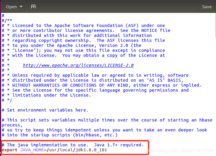 Ubuntu单机版hbase的安装_ubuntu安装hbase1.4.6-CSDN博客