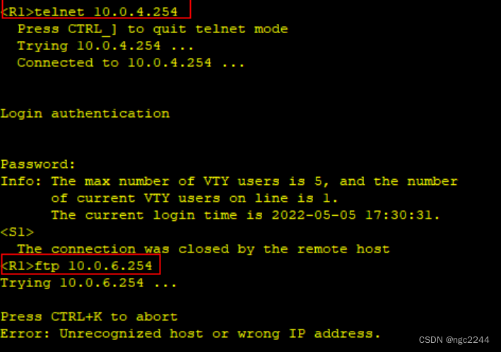 配置VLAN,OSPF及ACL的网络实验-CSDN博客