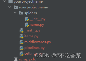 scrapy模块的基础使用_scrapy genspider name的name出现在哪里-CSDN博客
