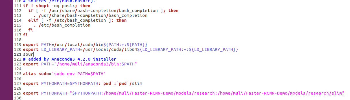 ubantu里面执行source ~/.bashrc-------sour:未找到命令_source .bashrc未找到命令-CSDN博客