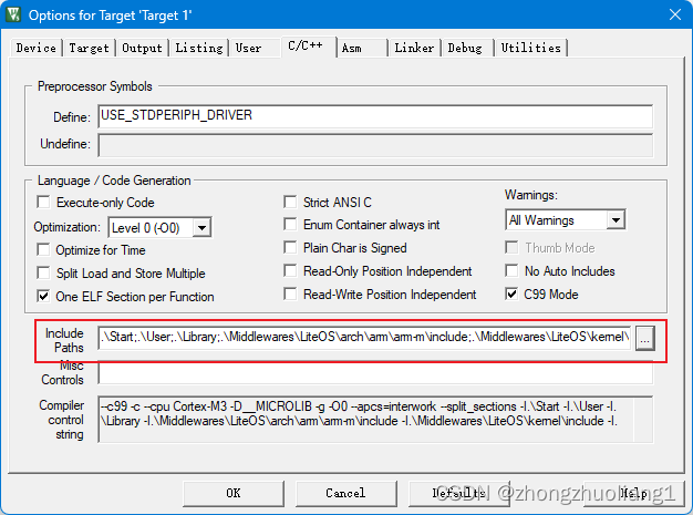 STM32F1系列LiteOS移植教程_stm32移植liteos-CSDN博客