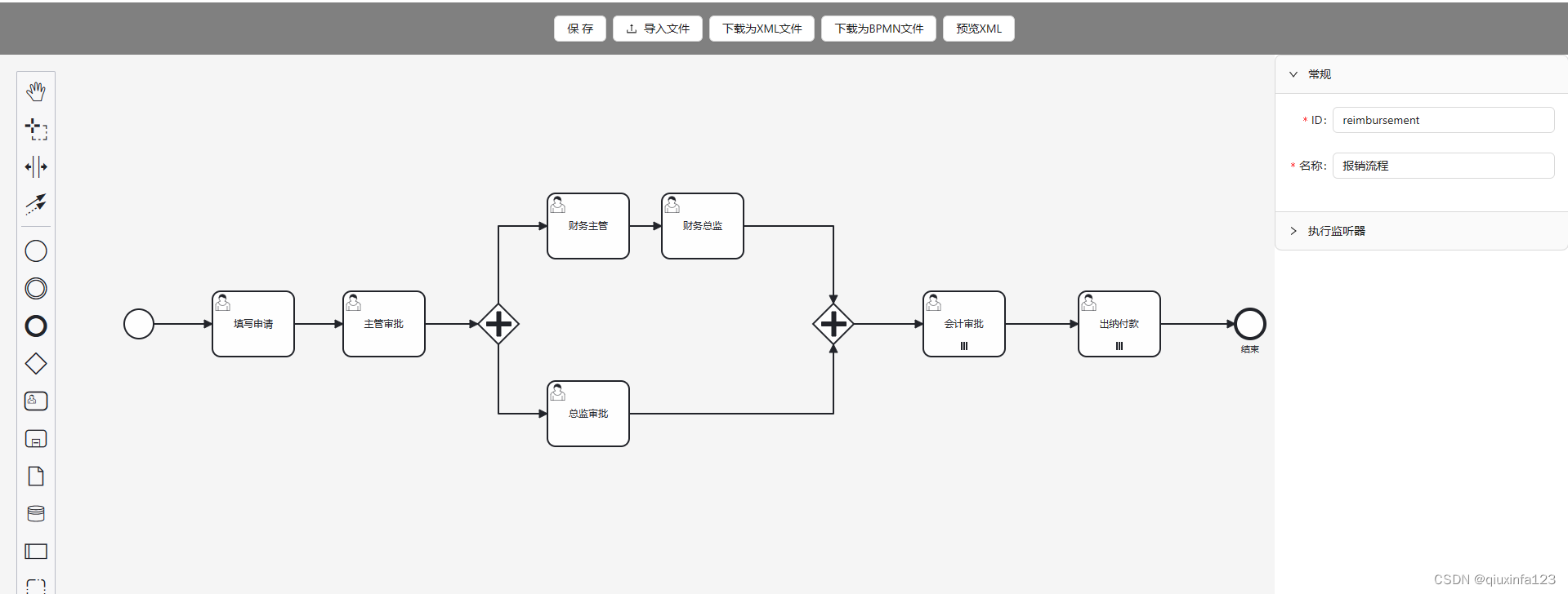 Flowable+React+bpmn-js实现工作流_react-flow + flowable-CSDN博客