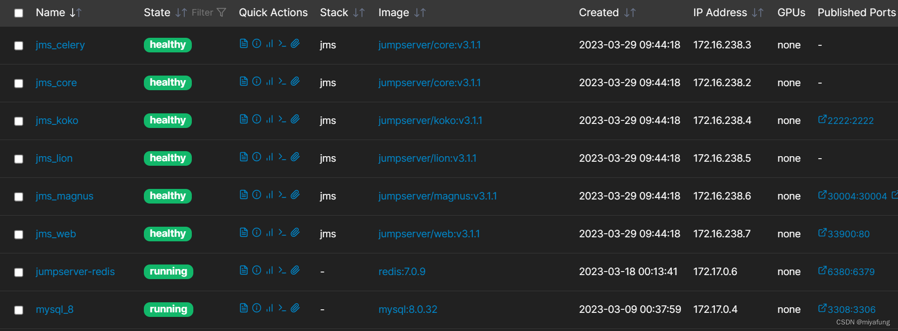 2023-03-31 docker 下安装JumpServer V3 并且进行版本升级_jumpserver v2升级到v3 docker-CSDN博客