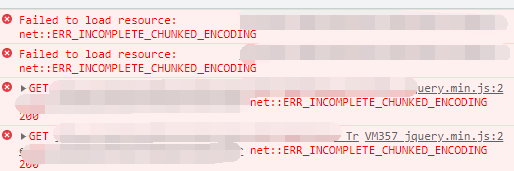 使用nginx代理网站，部分功能无法使用，报net::ERR_INCOMPLETE_CHUNKED_ENCODING错误-CSDN博客